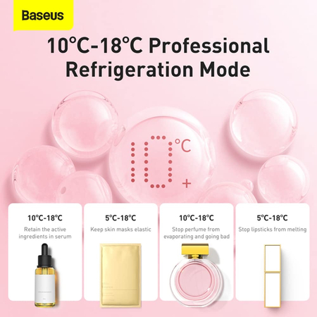 Холодильник косметический с зеркалом Baseus Beauty Fridge
