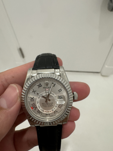 Rolex sky-dweller white
