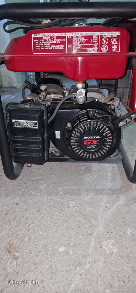 Genirator made in japin benzin