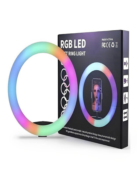 RGB led soft ring light MJ30 led lampa