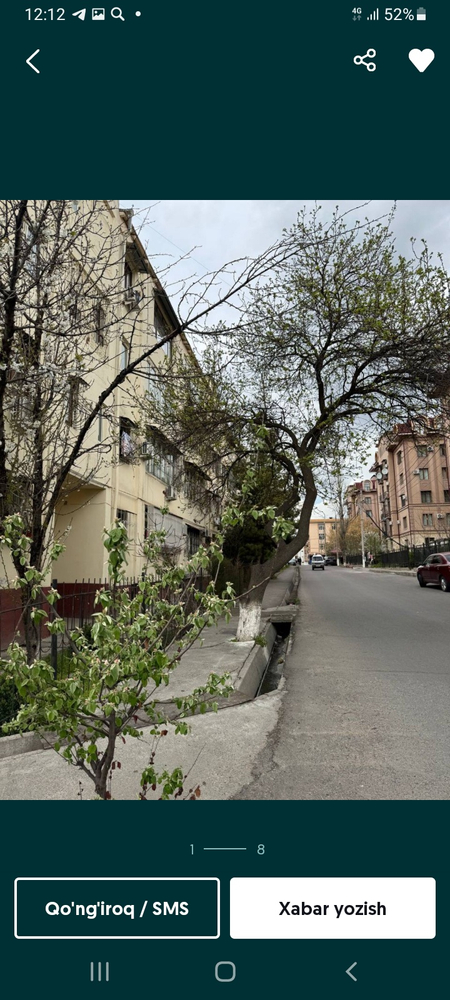 Beruniy. 3/4/4. 114m2. Bankiskiy.