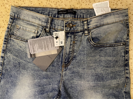 Джинсы ZARA из США Оригинал для подростка супер узкие размер 31 x 27