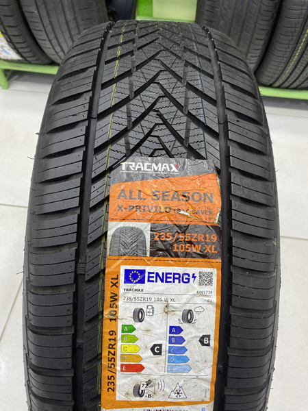 Tracmax 235/55/19 vse sezonni yumsho balon yengi