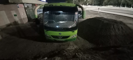 Volvo avtobus gruzavoy qisayam bõladi