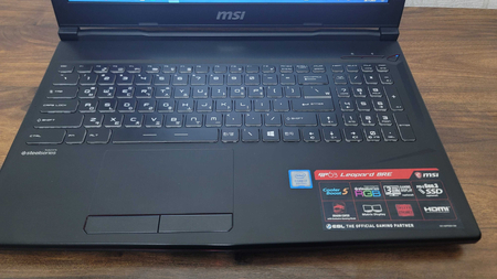 MSI Gp 63 Leopard