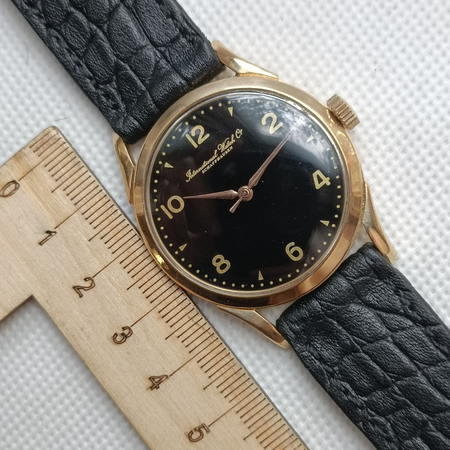Продаются красивые мужские золотые часы IWC