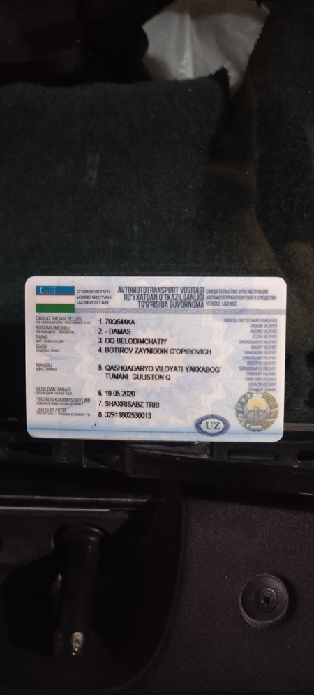 Damas DLX  Sotiladi