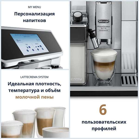 Премиальная Кофемашина DeLonghi ECAM650.85.MS сборка ITALIYA