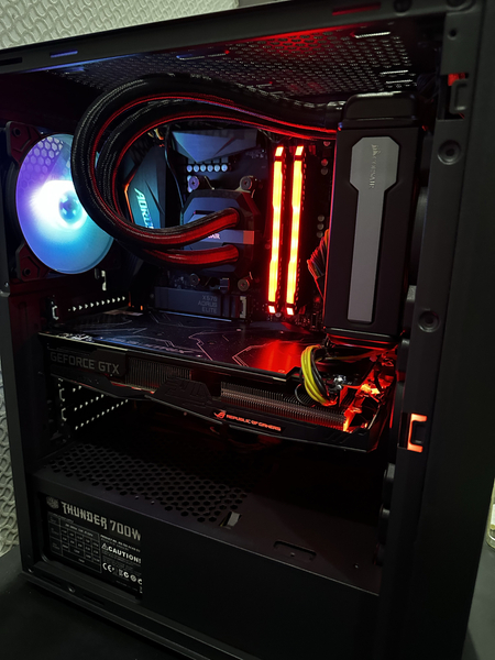 Свой игровой компьютер Ryzen 7 3700x, 1660ti