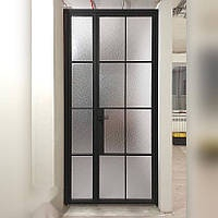 Межкомнатные стеклянные двери в стиле LOFT
