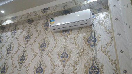 Konditsioner ustanovka установка кондиционер