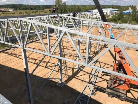 Metallkonstruksiya | Angar | Zavod | Montaj sendvich panel