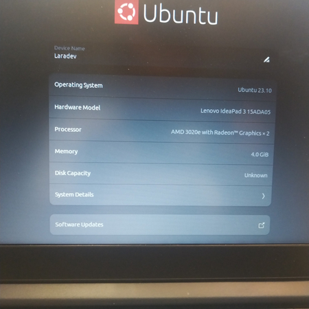 Lenovo ideopad slim 3 AMD 3020e with AMD Radeon Graphics