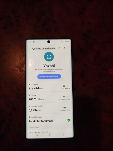 Samsung note 10 5g