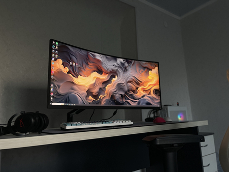 Монитор 34 144hz Ultrawide + Кронштейн
