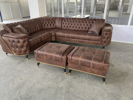 Мягкая угалок sofa chess
