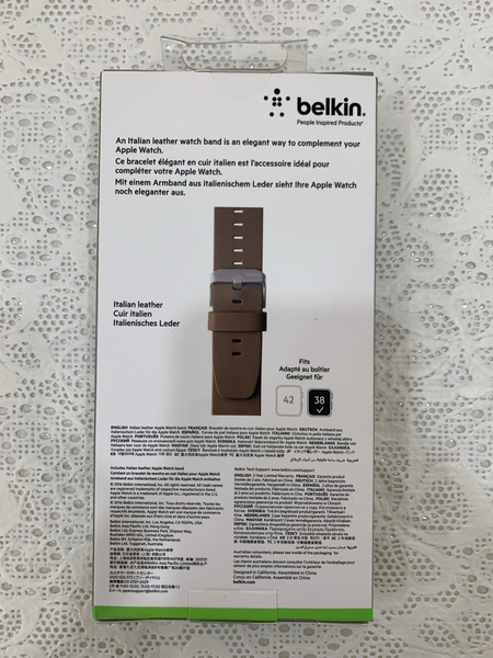 Кожаный ремешок для Apple Watch belkin оригинал