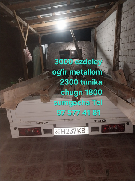 Metallom metallom olamiz Toshkent shahar buylab