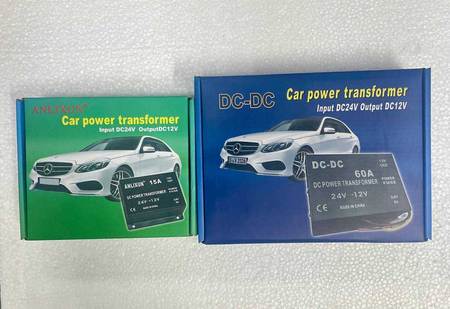 Адаптер питания для телекоммуникационных установок 24V-12V 15A 50A