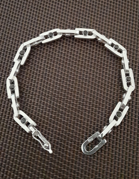 Браслет Бисмарк,серебро925пр.