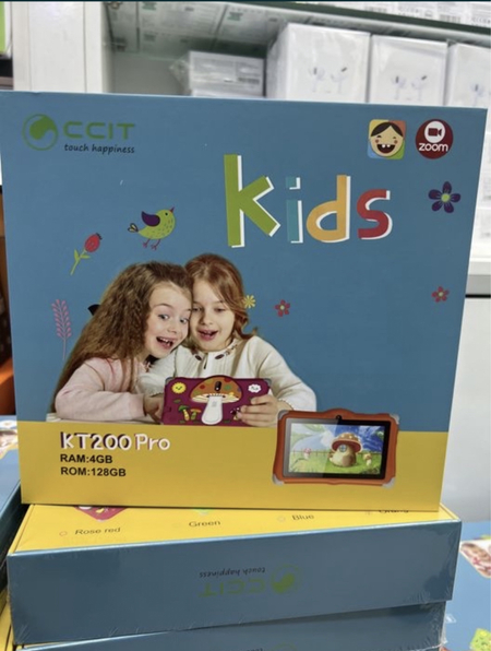 KT100 Pro 4.128 GB детские планшет ORCHID Bolalar Uchun Planshet