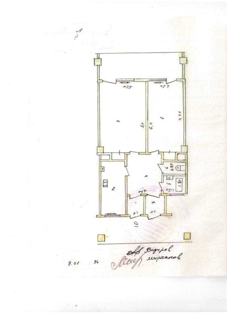 Продажа кв Ц-5 2ком/2/9 52м2 Выкупной вариант. 65.000 у.е Галерейка
