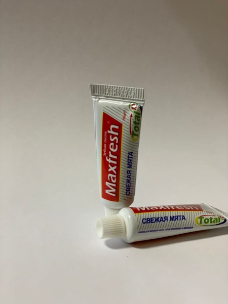 Продажа зубной паста 10 гр