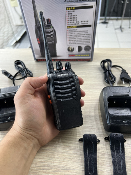 Рация/Ratsiya оригинал с наушником Baofeng 999s