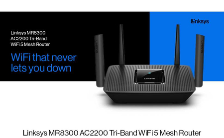 Wi Fi router вайфай роутер игровой AC2200 Linksys MR8300 (4-хядерный)