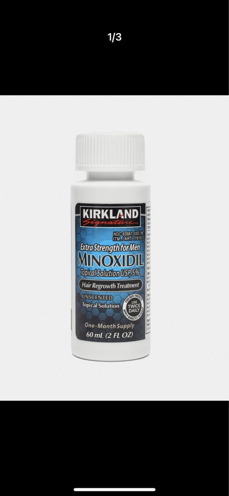 Menoxidil. Soch va soqol  uchun