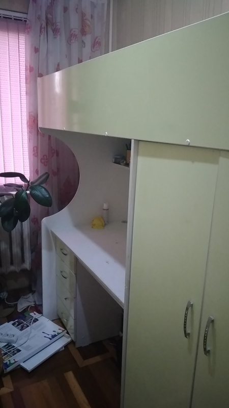 Детская мебель, шкаф/стол/кровать 3в1
