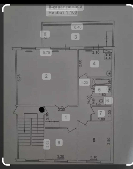 Uy sotiladi. Chilonzor tumani. Algaritm. 4/2/4.  92 kv.m