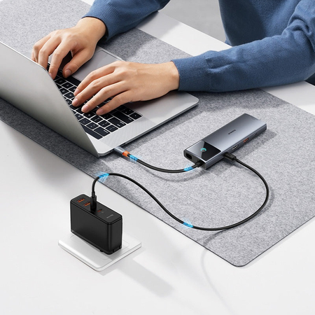 HUB 10in1 Baseus Metall HDMI 120Hz