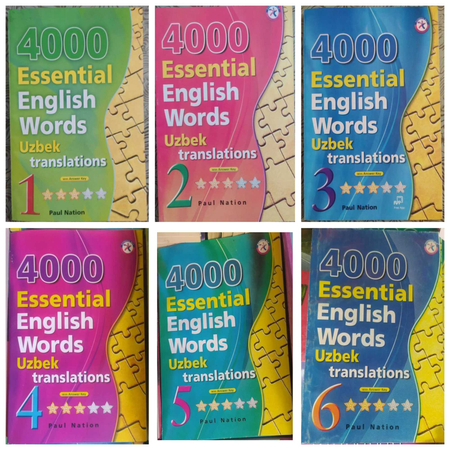 4000 Essential English words, with answer key. Paul Nation