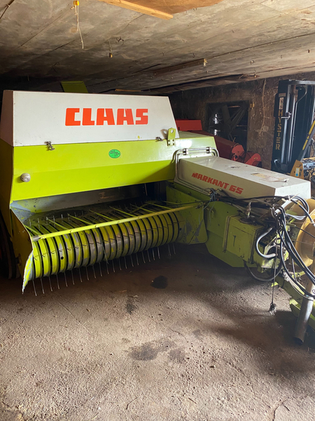 Claas markant 65 класс подборшик