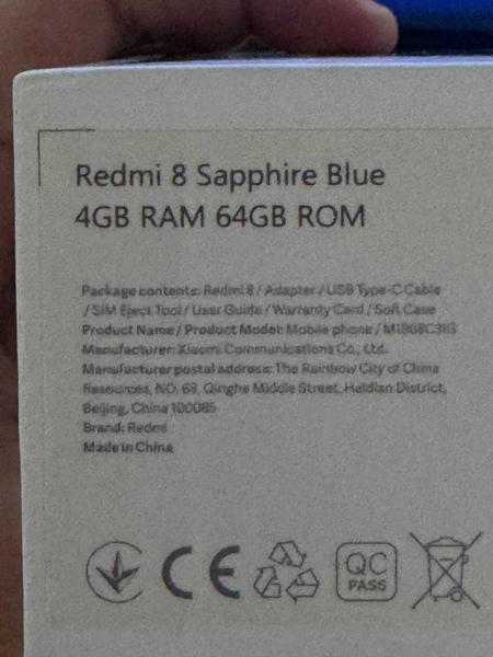 Redmi 8 blue 4/64