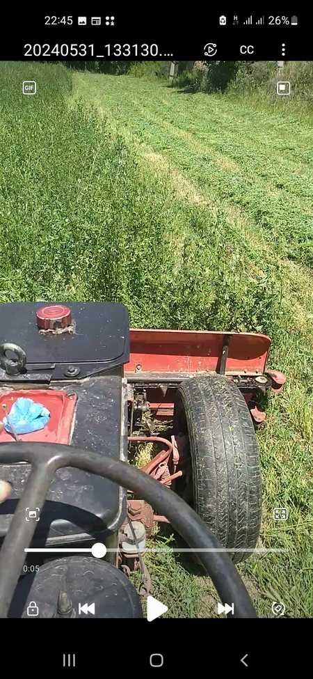 Mini traktor jatka