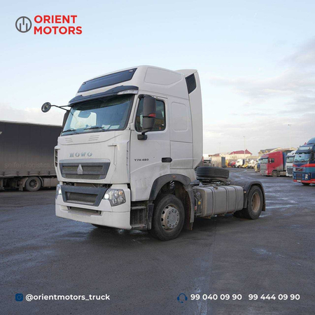 Седельный тягач Howo-T7H 480 4x2 дизельный
(пневмоподвеска, ретардер)