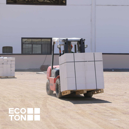 Газоблоки ECOTON автоклавного твердения
