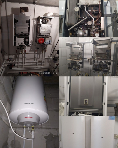 Ремонт газовых котлов, колонок