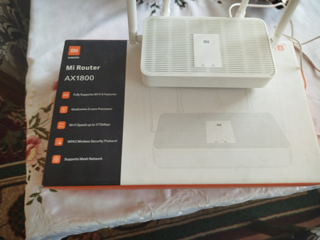 Wifi router Xiaomi ax 1800 white