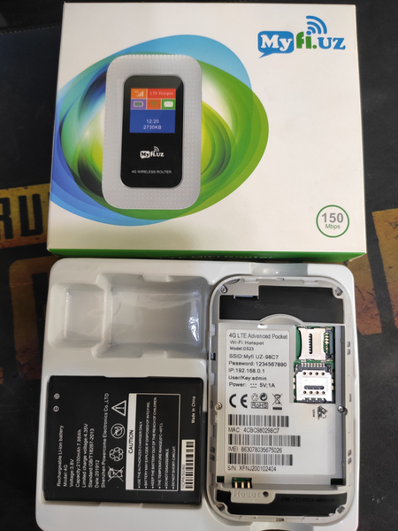 Wi Fi Router sim kartalik