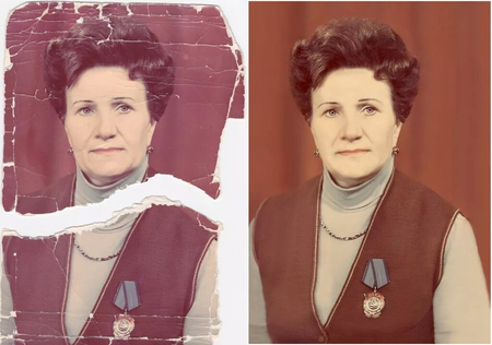 Реставрация фотографий