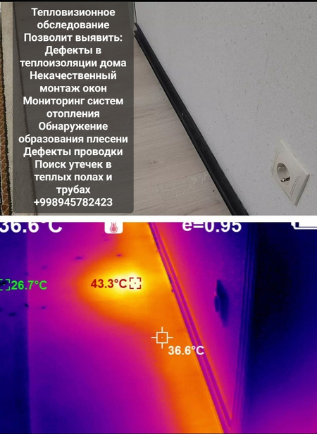 Теплавизор Эндаскоп Акустика хизмати