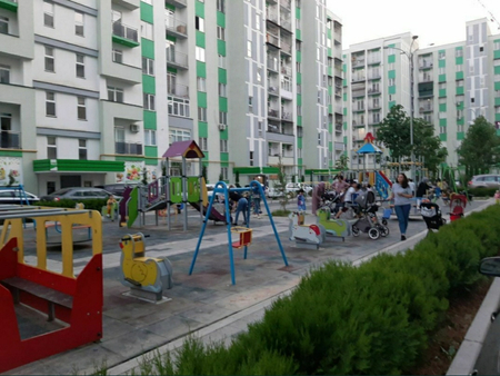 Сдаётся 1 комнатная ЖК green house. Улица Махкумкули
