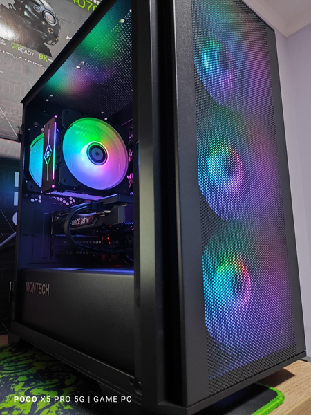 Скидка!!! Core i5 12400 RTX 2060 Super Мощный игровой кейс