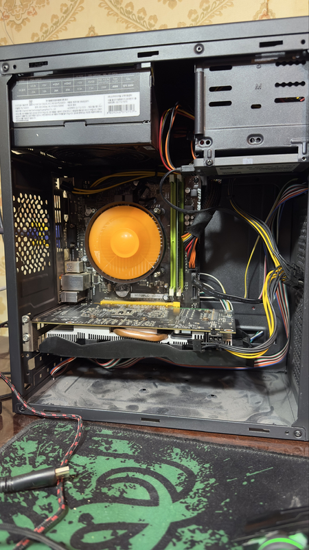 Core i3 7100/GTX1060 6gb/DDR4 8gb/SSD lexar 256gb/500w