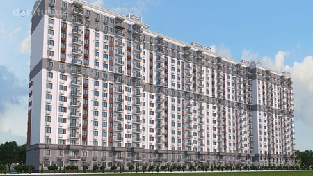 Продается однокомн-ая квартира,ЖК Chaqar, ор-р:Караташ Медиа Парк,42м2