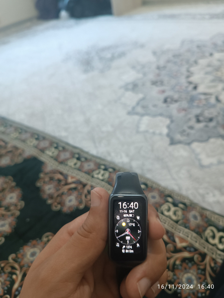 Huawei band 6 soati