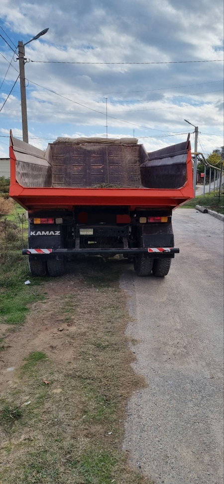 Kamaz Samosval metan gaz tayyor